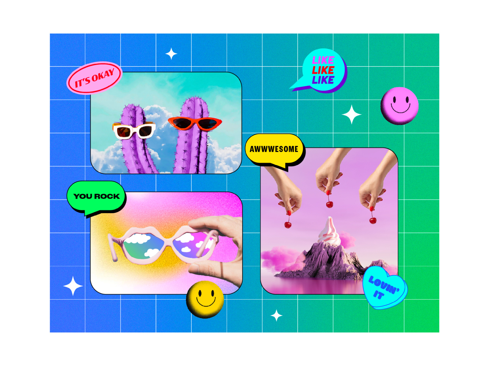 Picsart community by Olga Lantsova on Dribbble