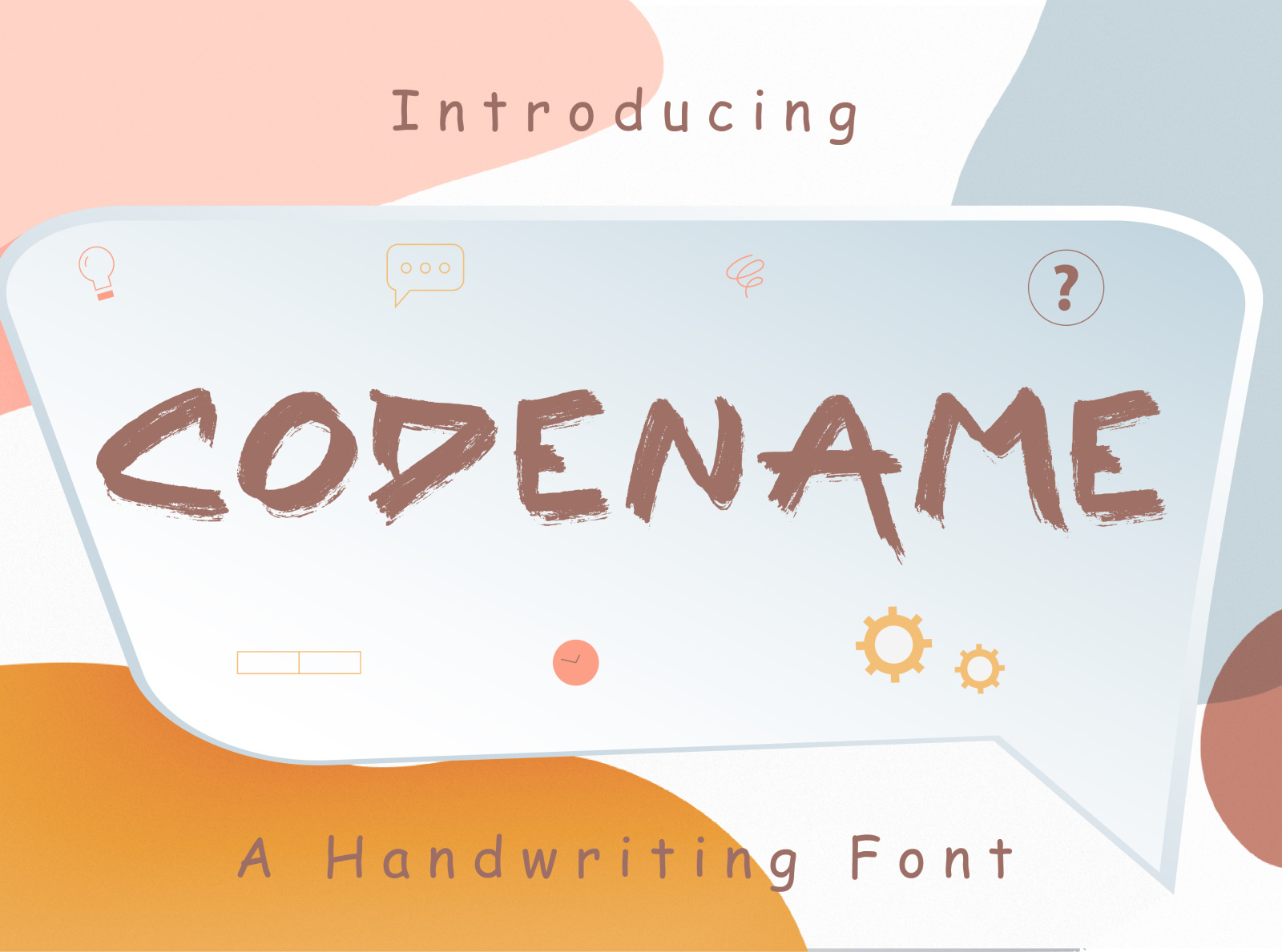 CODENAME FONT by lathiif studio on Dribbble