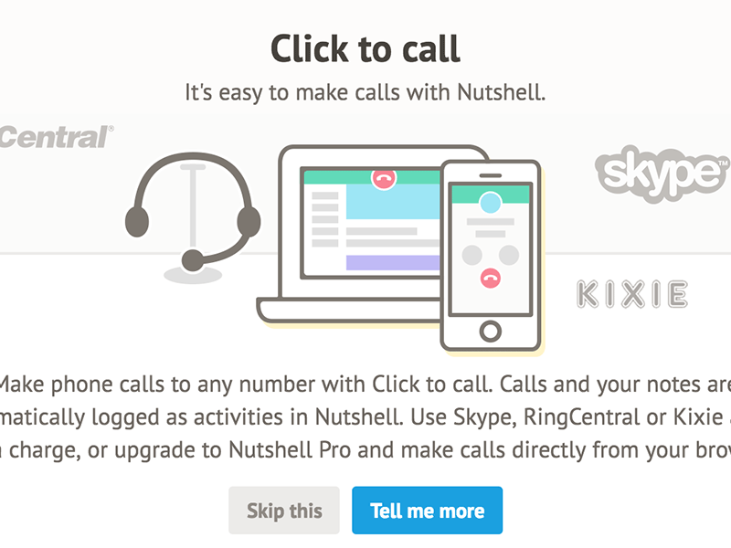 Nutshell UI design by Nutshell on Dribbble