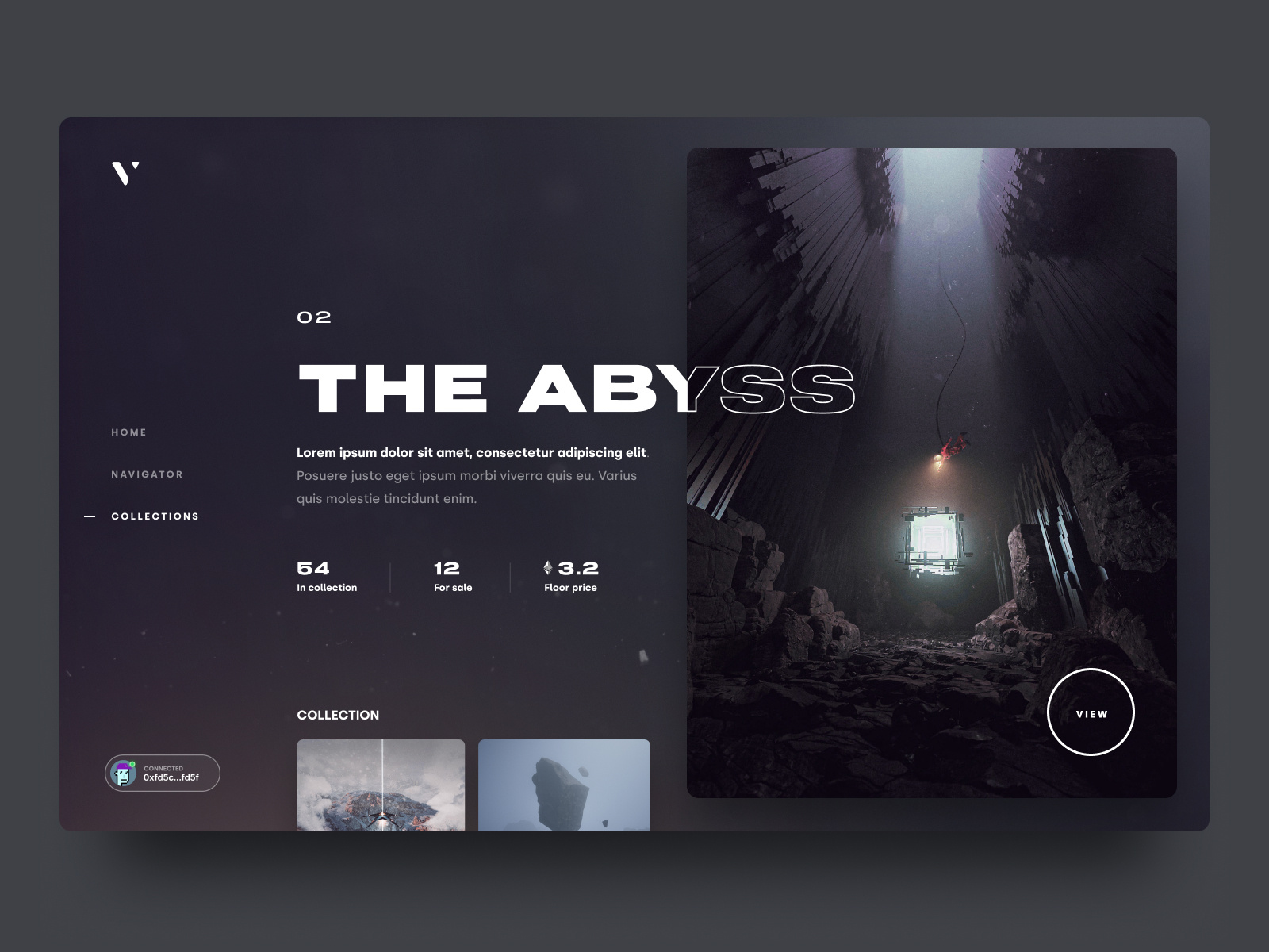 NFT Collection Concept by Trevan Crowe on Dribbble