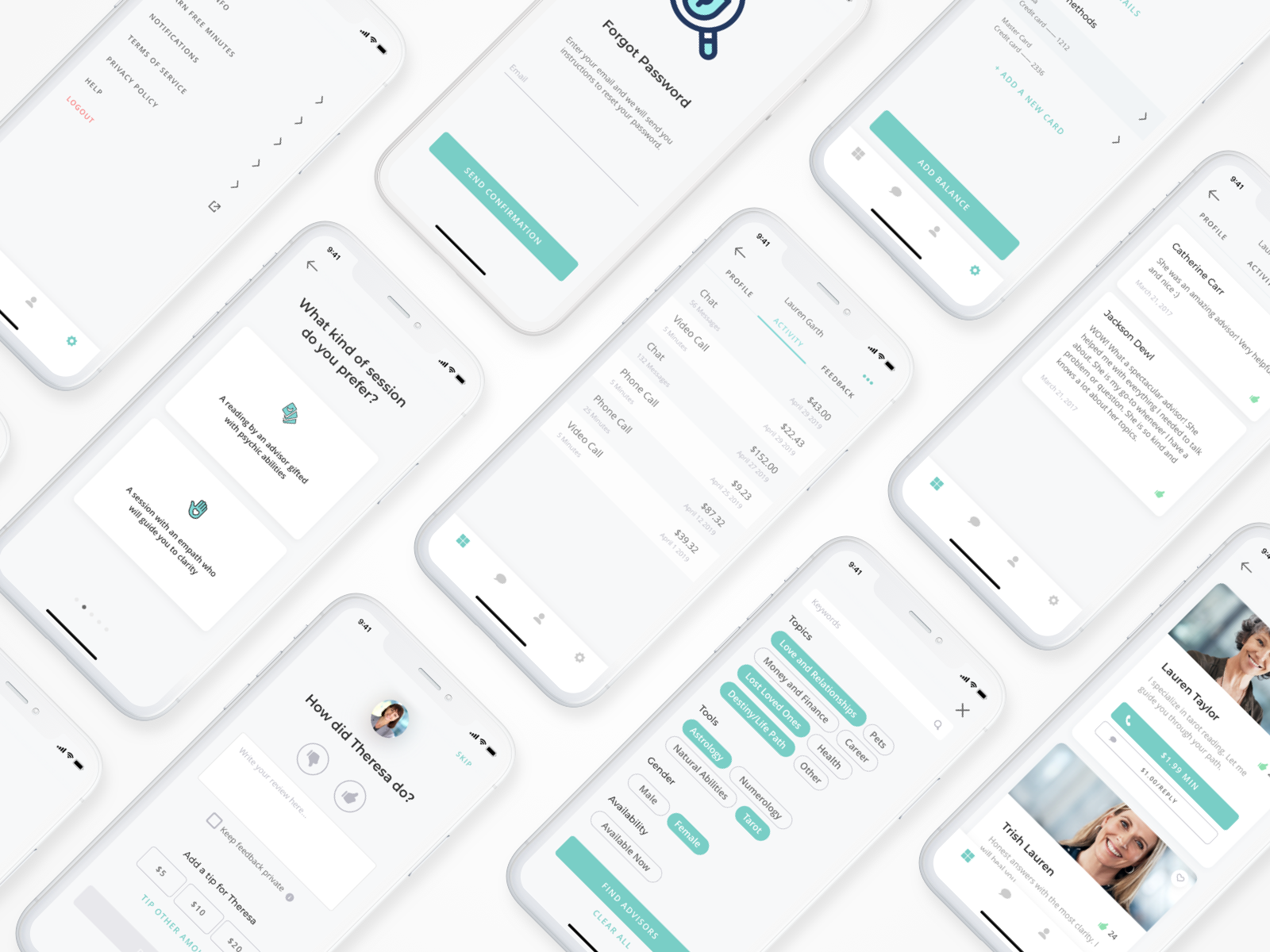 Everclear - Additional Screens by Trevan Crowe on Dribbble