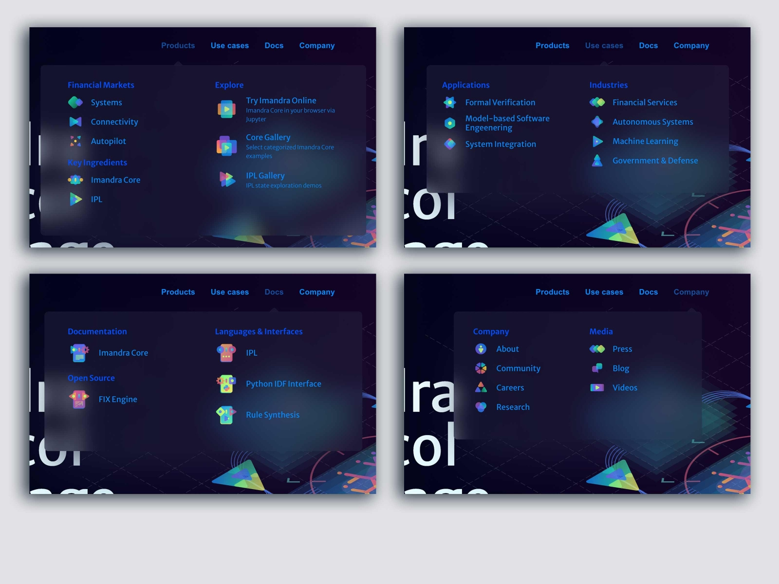 Dribbble - ipl-page-menu-update.jpg by Elijah Kagan