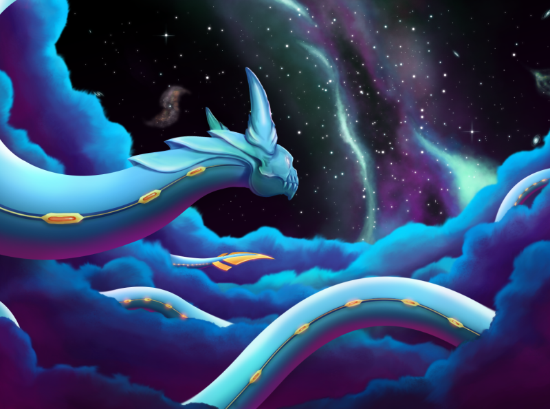 Stardust Dragon by Nikola Pejakovic on Dribbble