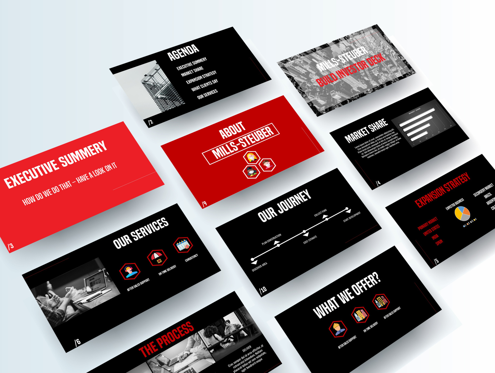 Slide Deck Design by Avijit Majumder on Dribbble