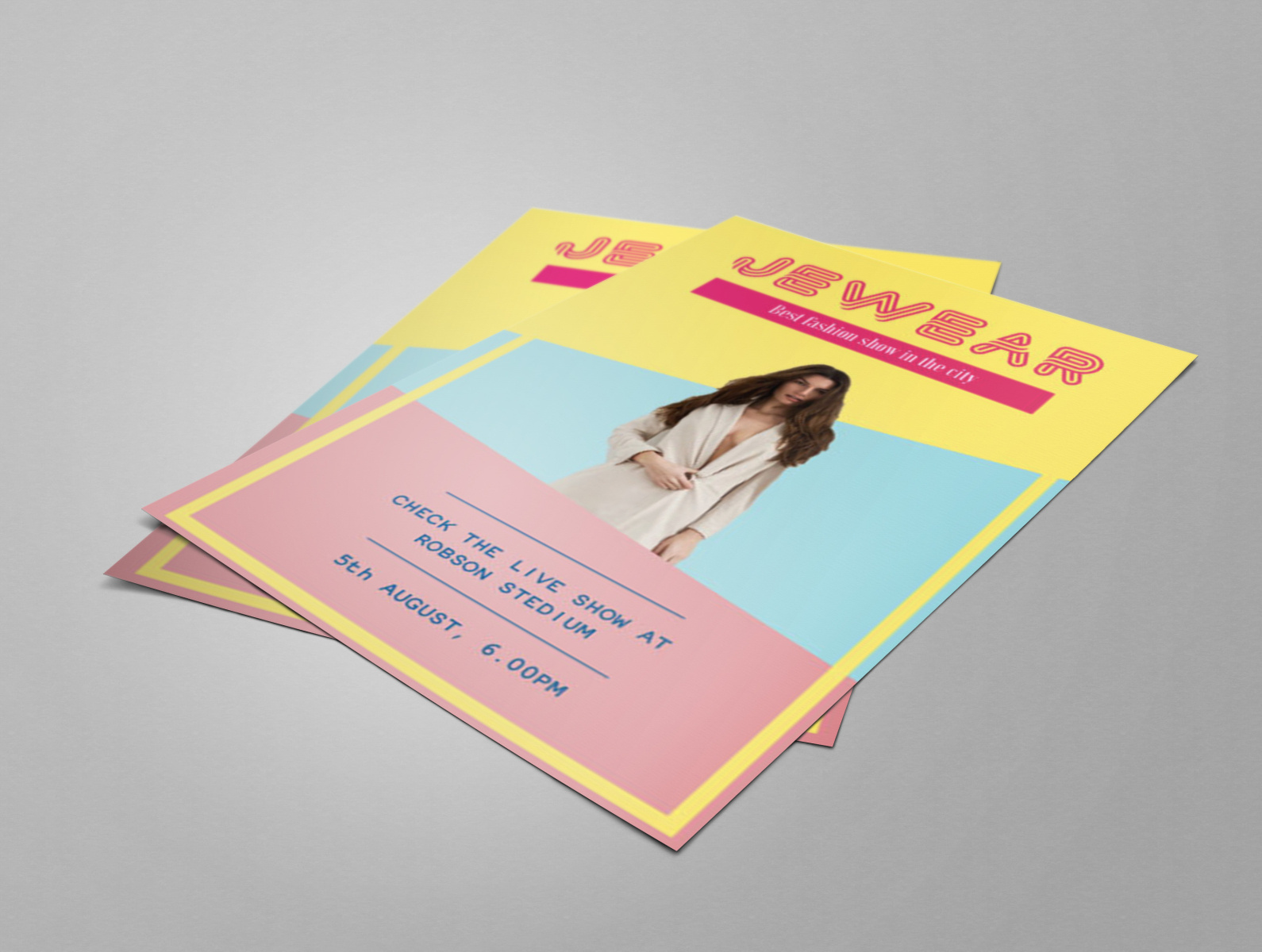 Flyer Mockup by Avijit Majumder on Dribbble