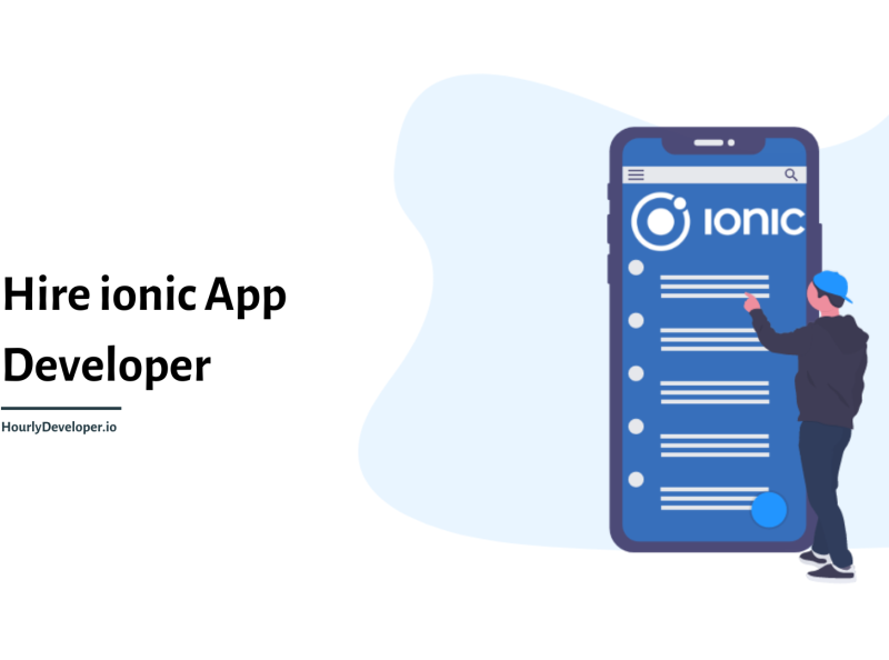 Hire Ionic App Developers by HourlyDeveloper.io on Dribbble