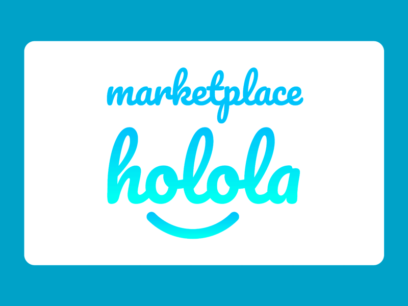 Responsive logo design - Holola Apps by azlisworks on Dribbble