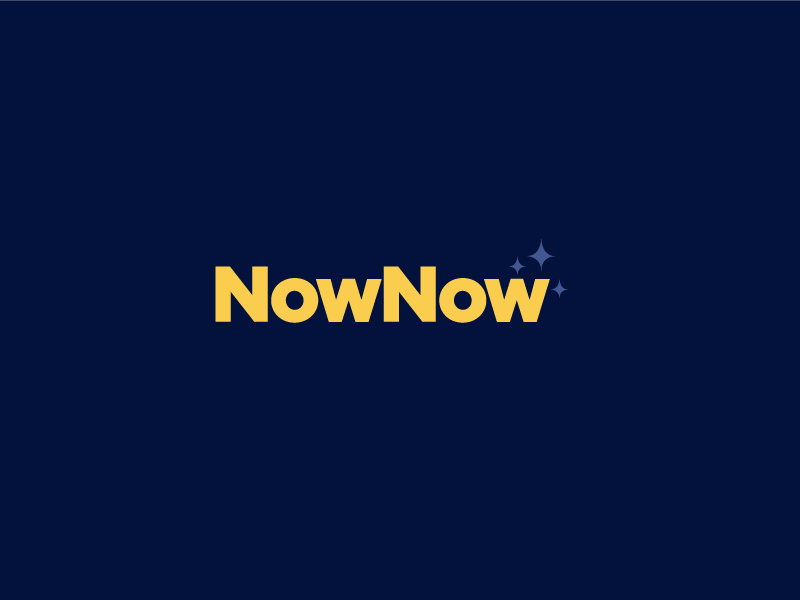 Logo Nownow by Amine BEN TAHAR on Dribbble