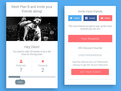 Progress and rewards by Mark Reynolds on Dribbble