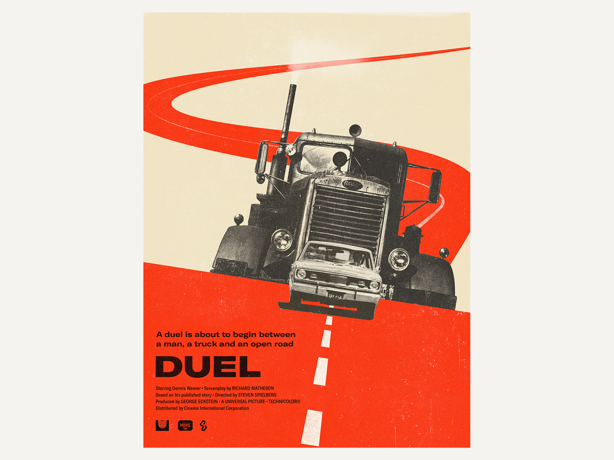 Poster Duel Red by Olivier Courbet on Dribbble