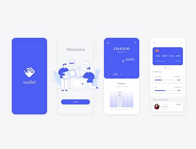 Wallet UI designs, themes, templates and downloadable graphic elements ...