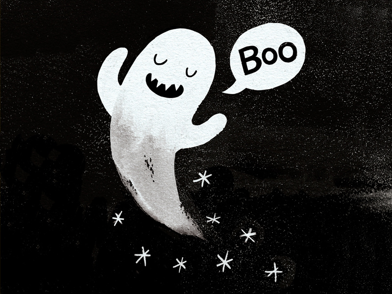 Boo! by Jacqui Lee on Dribbble
