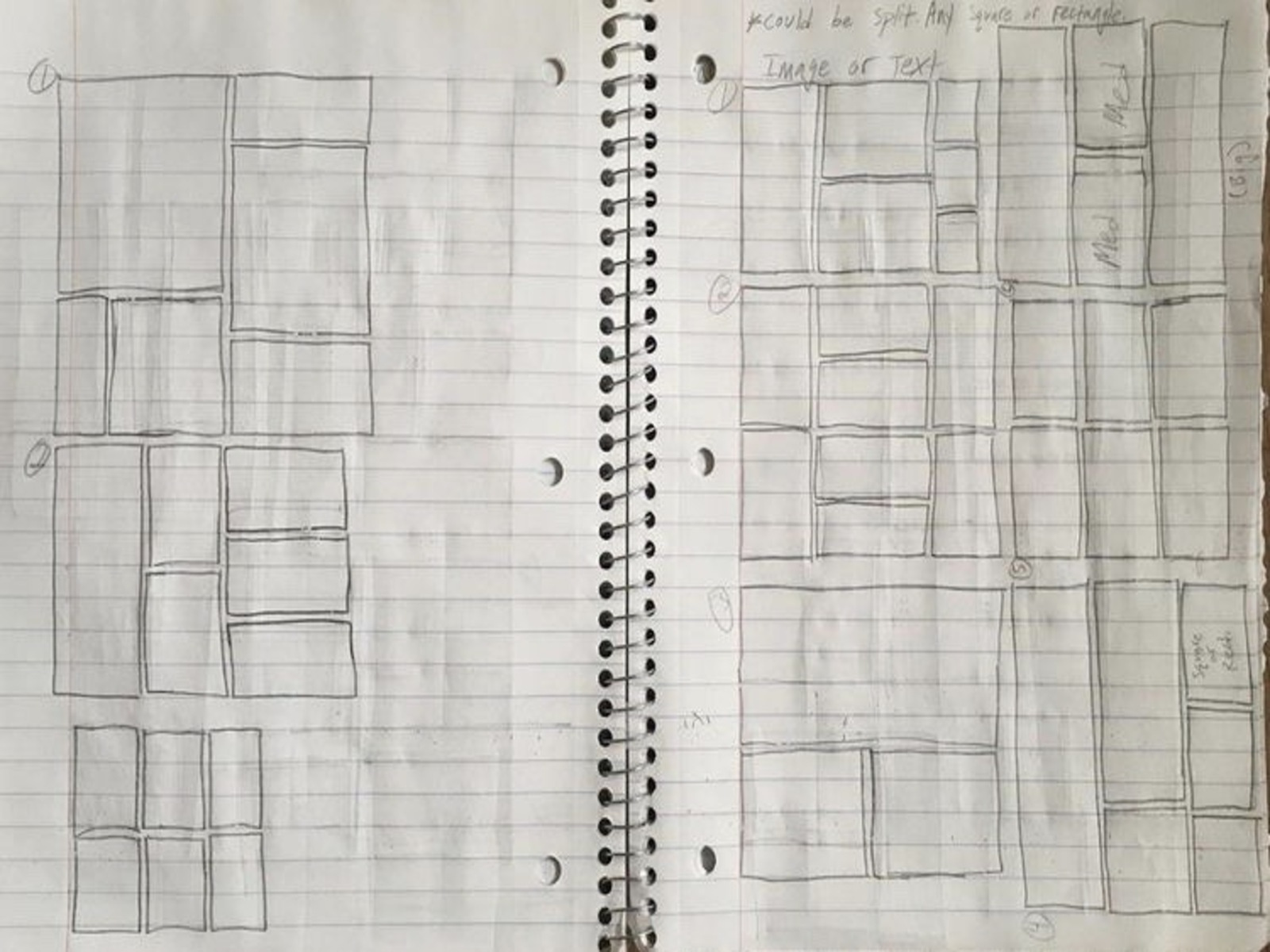 Design/website/page/layout sketch(es) by Michael Cobbs on Dribbble