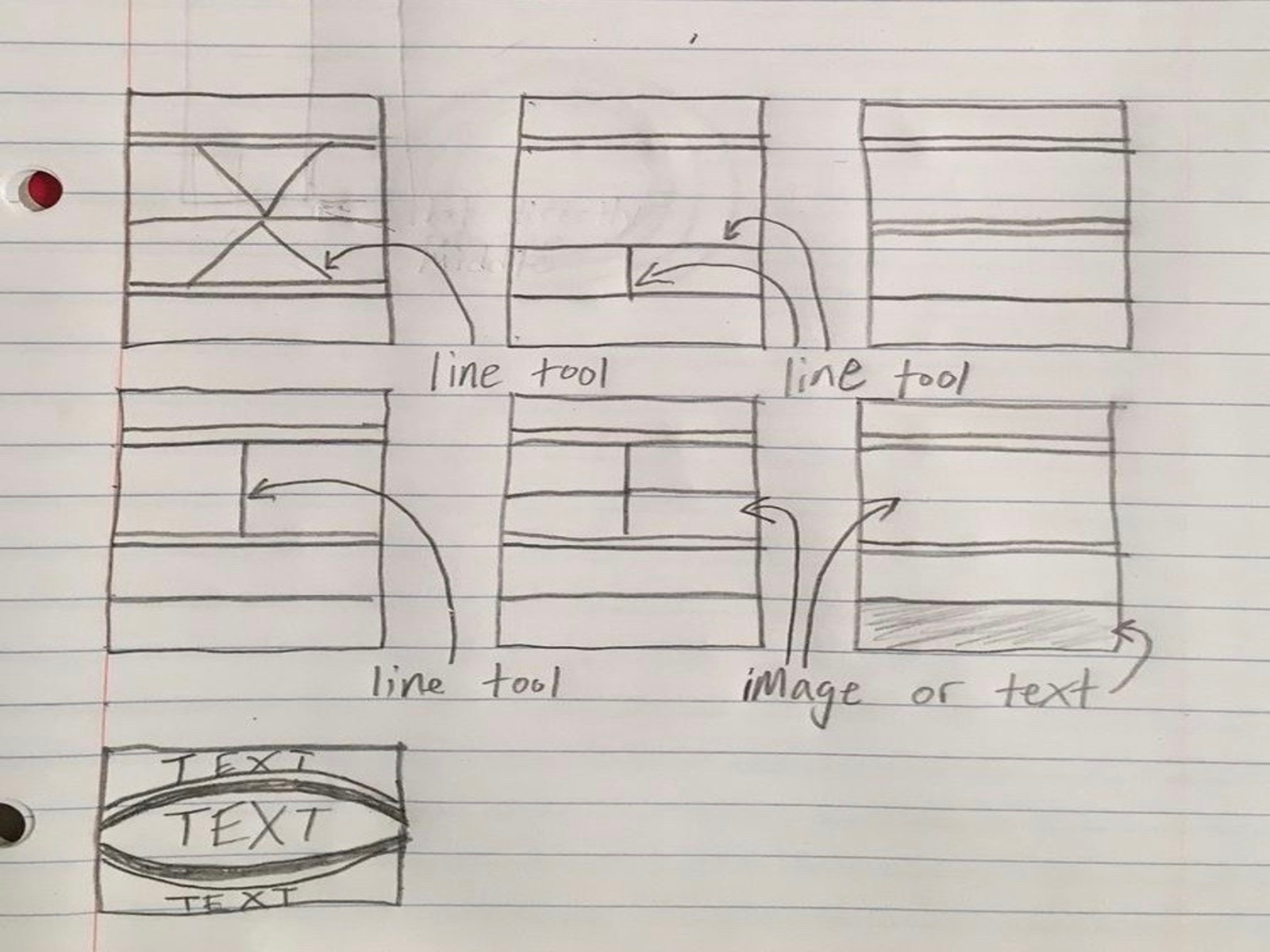 Design/website/page/layout sketch(es) by Michael Cobbs on Dribbble