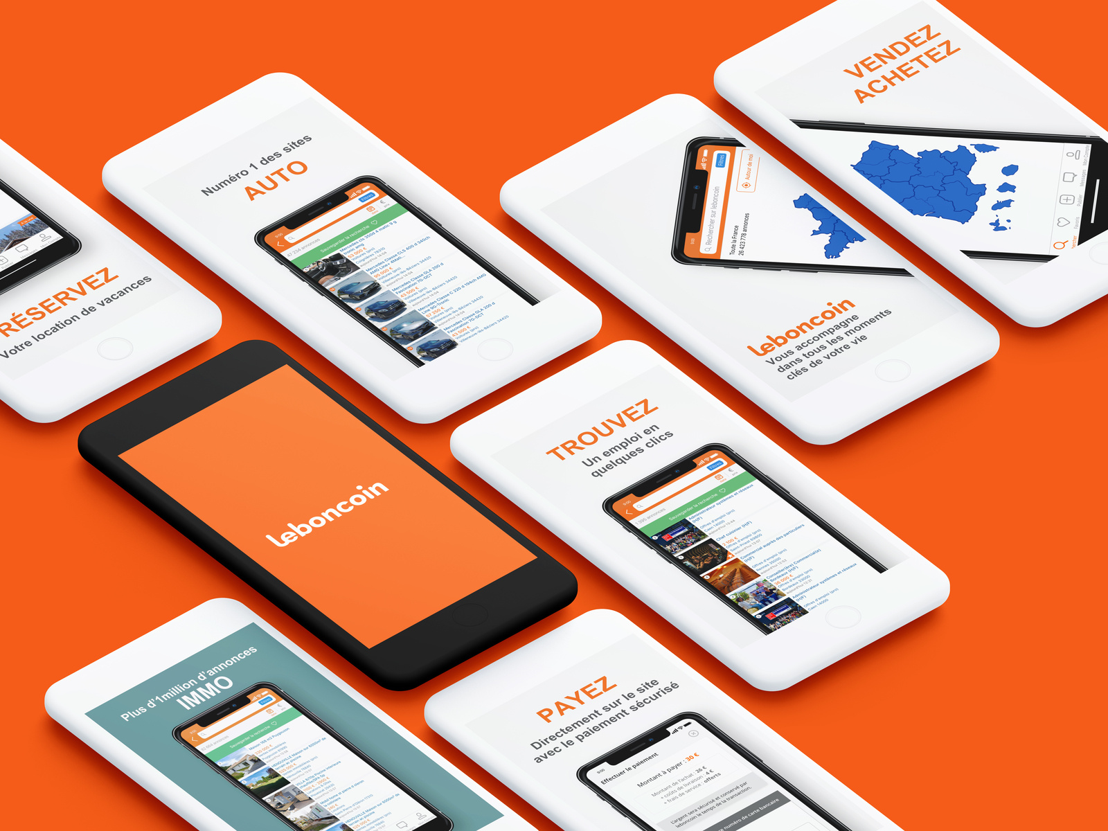 App Stores preview screens by Octav Design on Dribbble