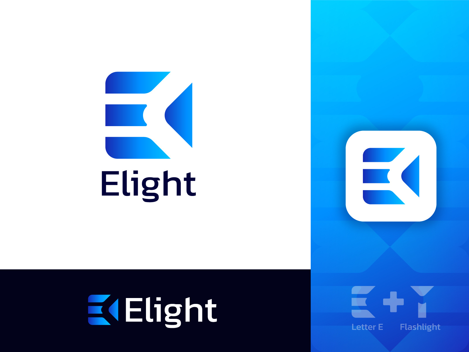 Modern Logo - Elight Modern Logo Design for FlashLight App by Mahabub ...
