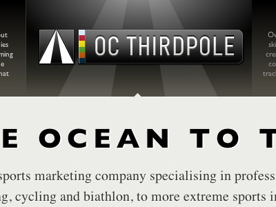 OC ThirdPole new logo by Wez Maynard on Dribbble