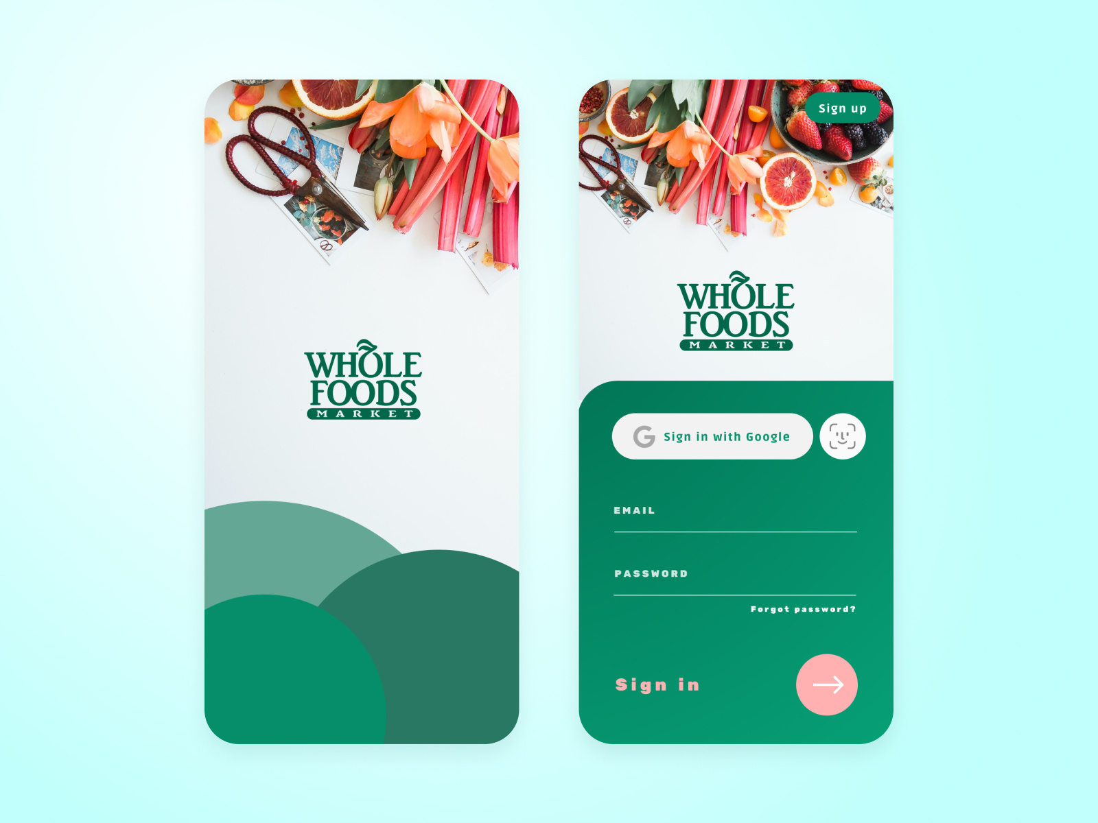 Login Page by Pearlyn Yeo on Dribbble