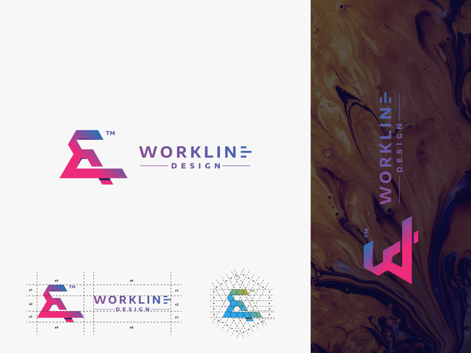 Brand Guide logo design . by Workline Design on Dribbble