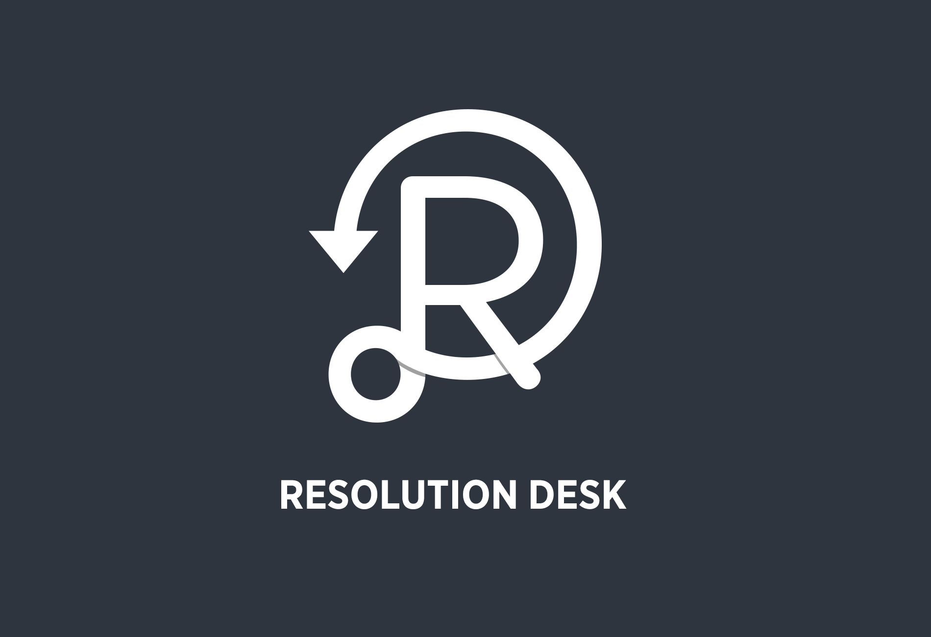 Resolution logo by pramod kabadi on Dribbble