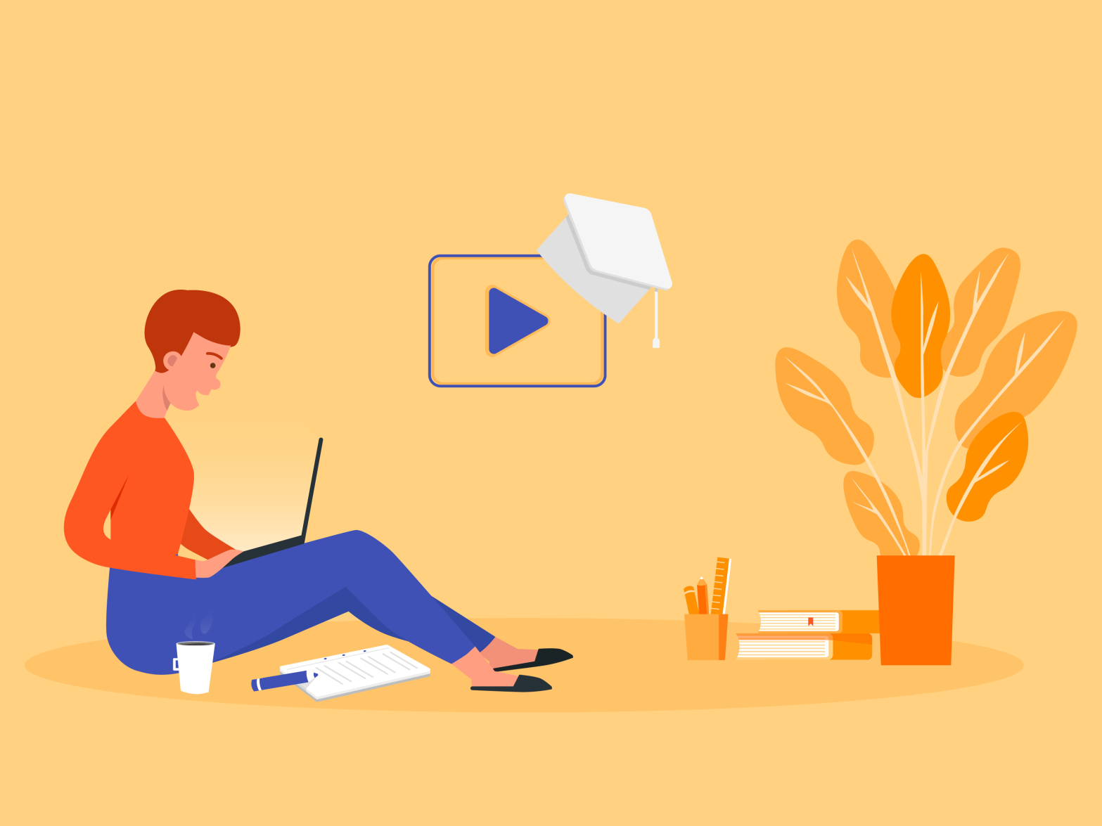 online learning by Eda Ozturk on Dribbble