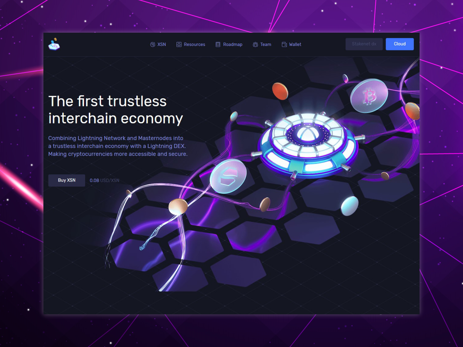 Crypto landing page by John Joanes on Dribbble