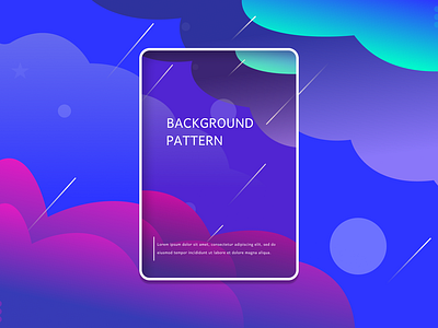 #Daily UI - Background Pattern by Stanislava on Dribbble