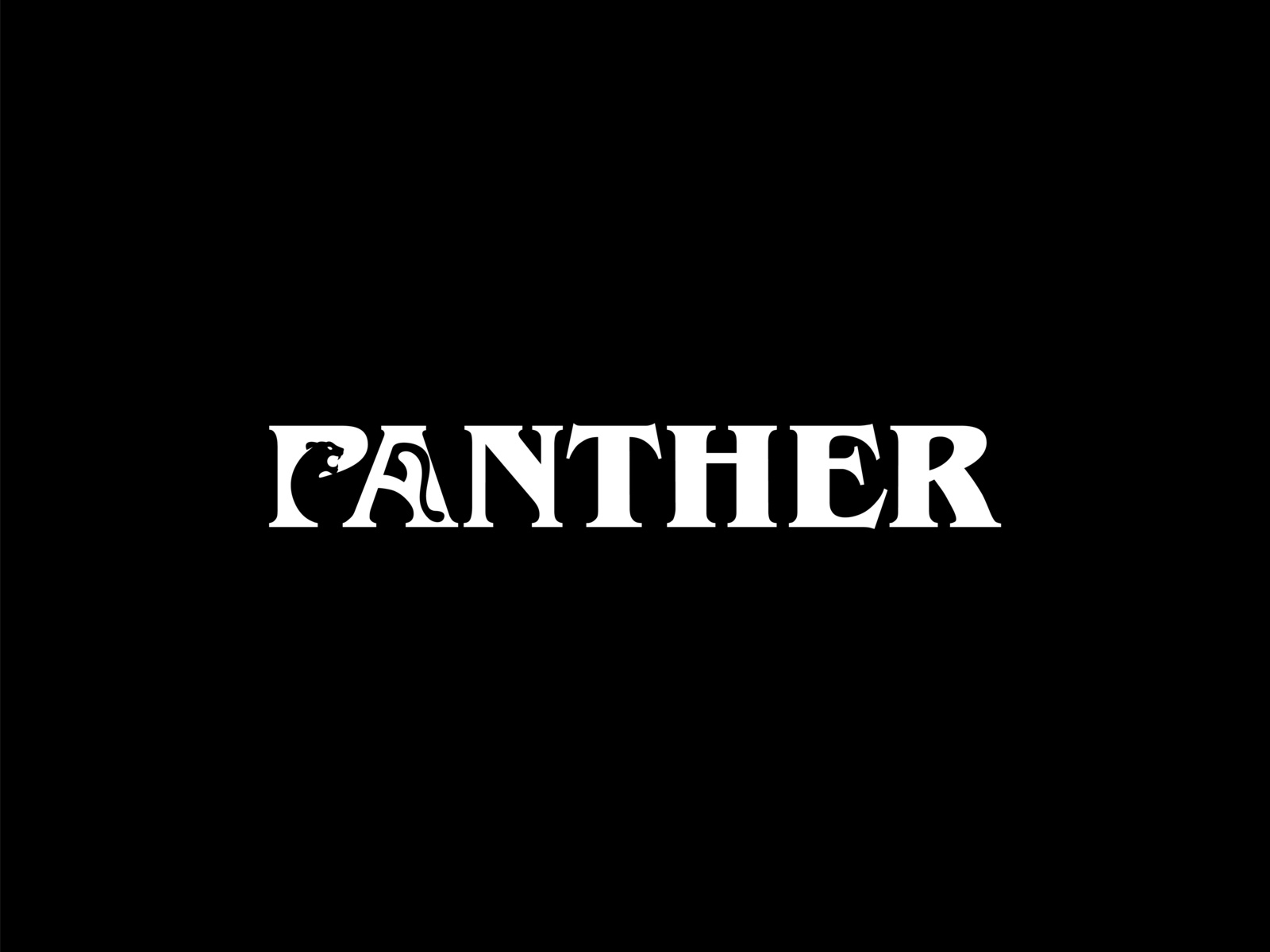 Panther Wordmark by Adam Vizi on Dribbble