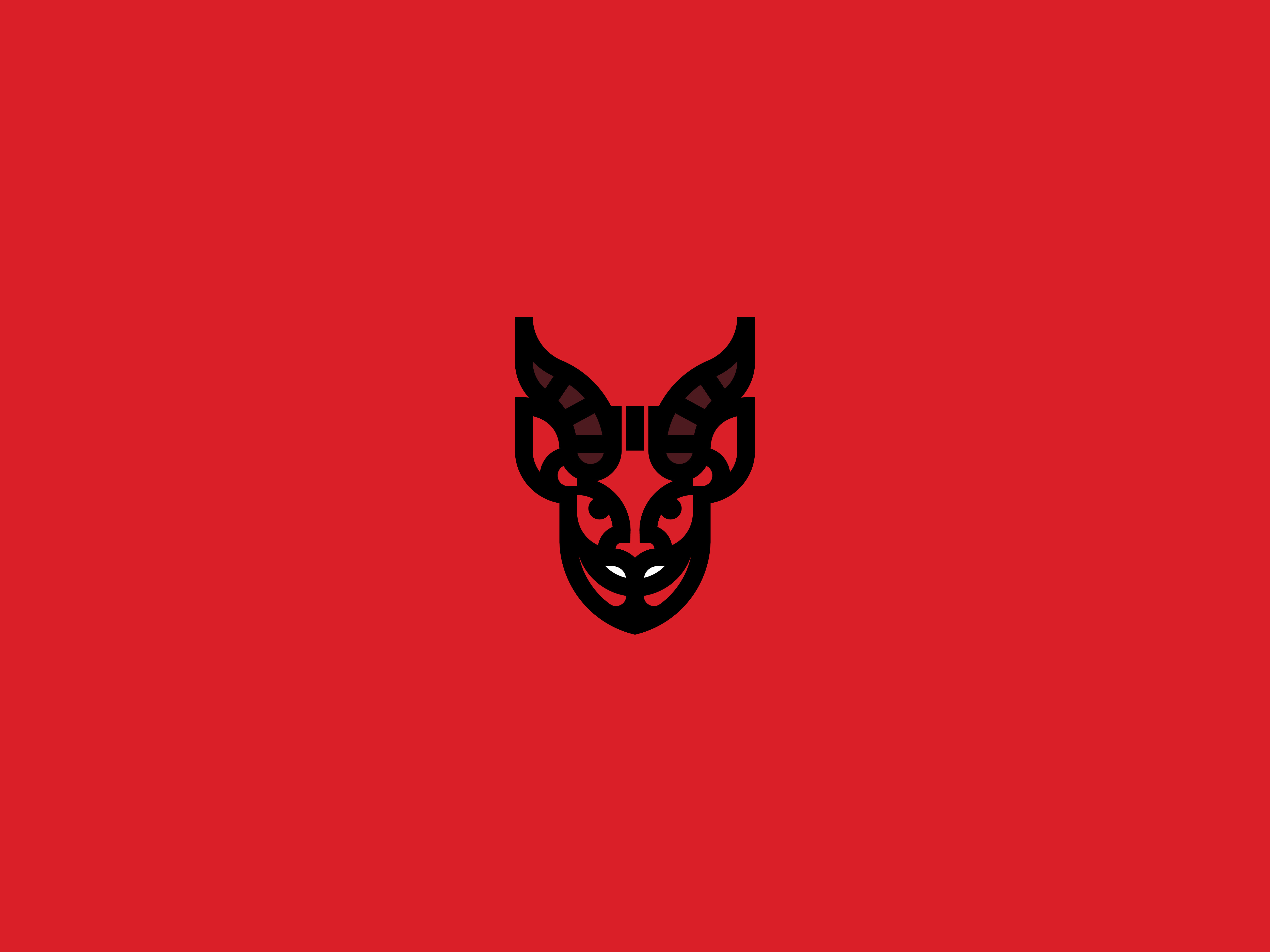 Devil Logo by Adam Vizi on Dribbble