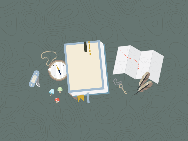 Survival Guide by Jaime Sparr on Dribbble