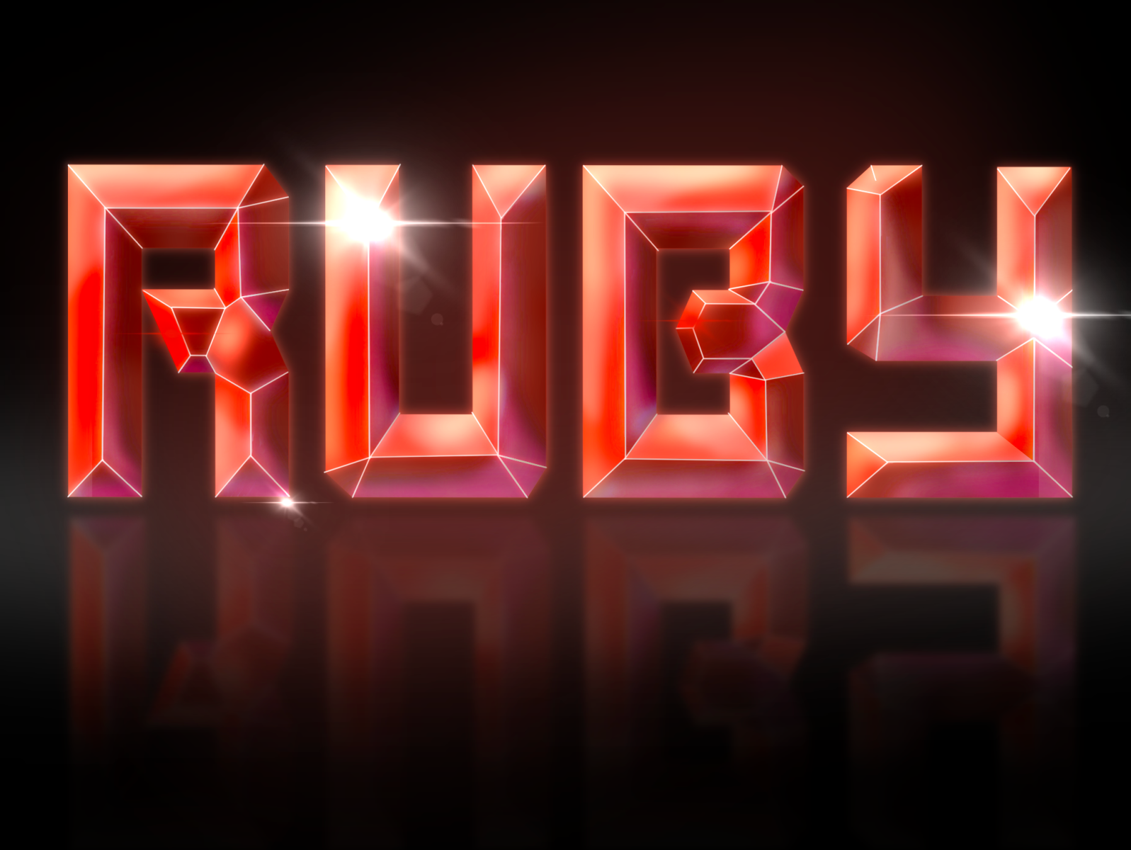 Ruby Text Effect by Domeauxnique on Dribbble