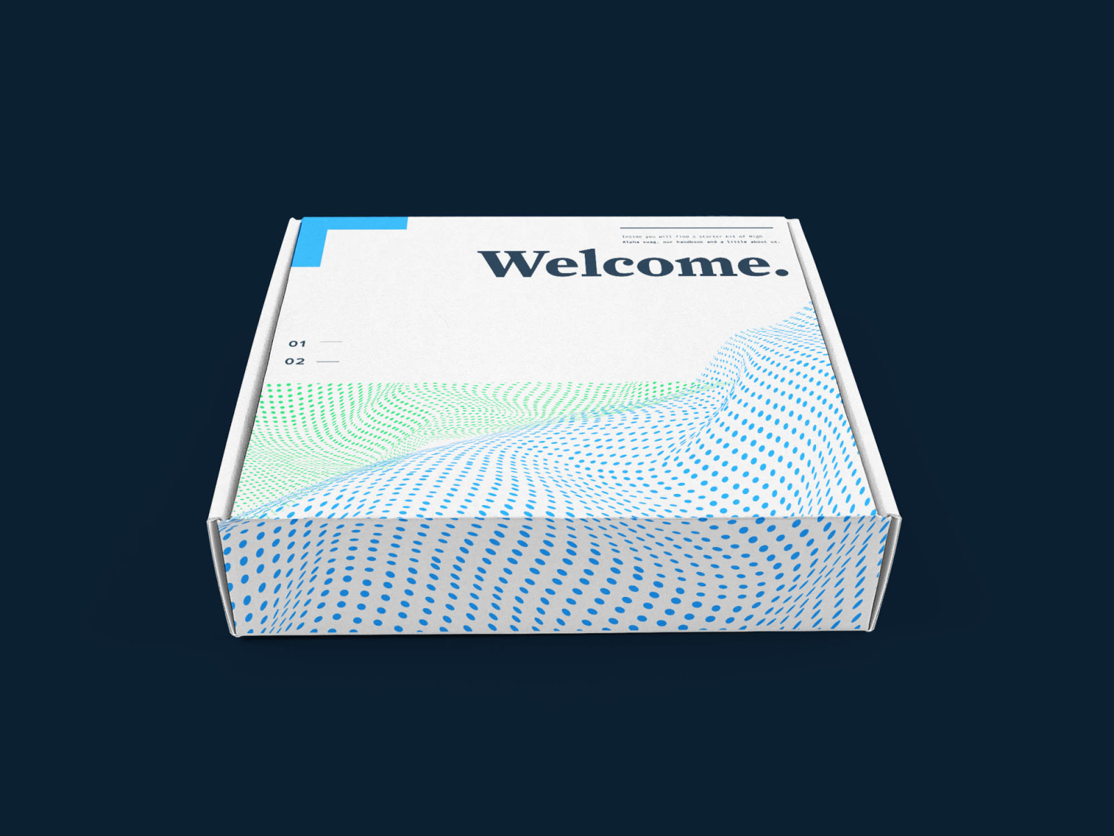 Brand Exploration - Welcome box by Kolby McElvain for High Alpha on ...