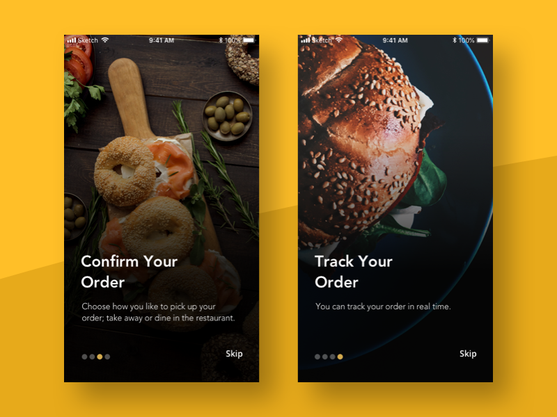 Food Walkthrough 2 by Harry Devgan on Dribbble