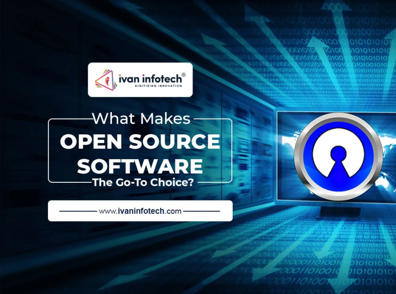 What Makes Open Source Software The Go-To Choice? by Ivan Infotech on Dribbble