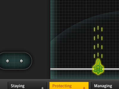 Retro Game UI by Ken Messenger on Dribbble