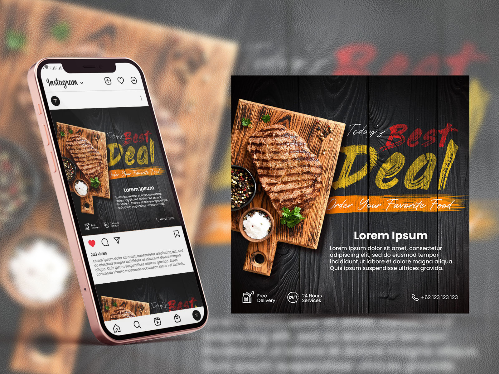 Social media and digital ads template by Sofyan Tanjung on Dribbble