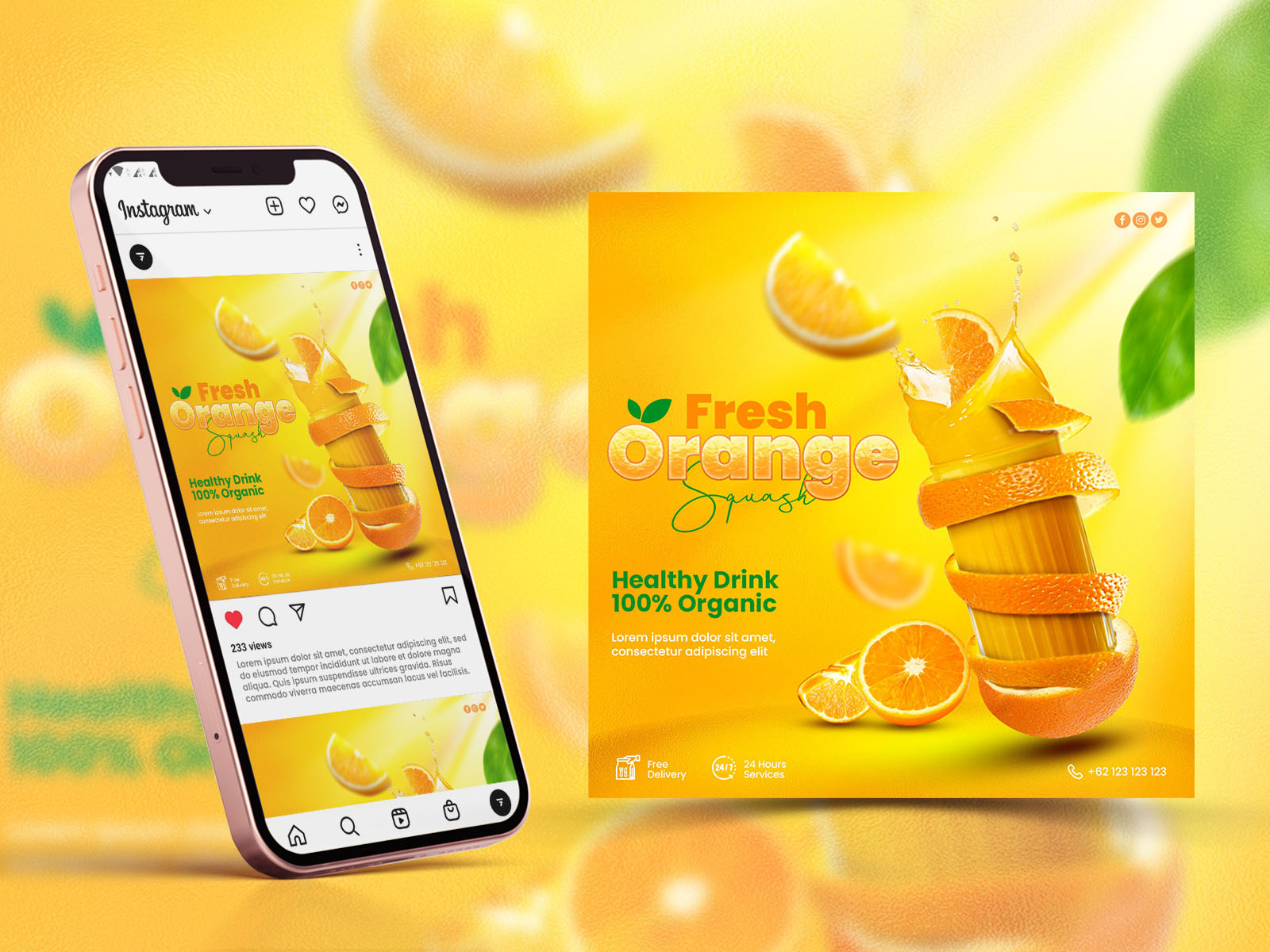 Social media and digital ads template by Sofyan Tanjung on Dribbble