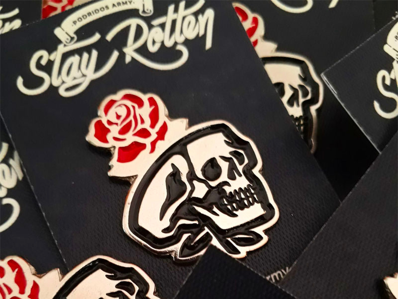 Stay Rotten Pin by Manuel Cetina on Dribbble