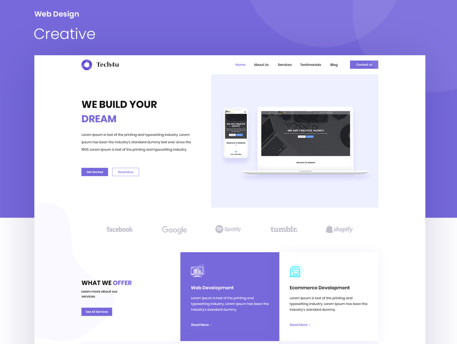 Website Design by Manoj Sharma on Dribbble
