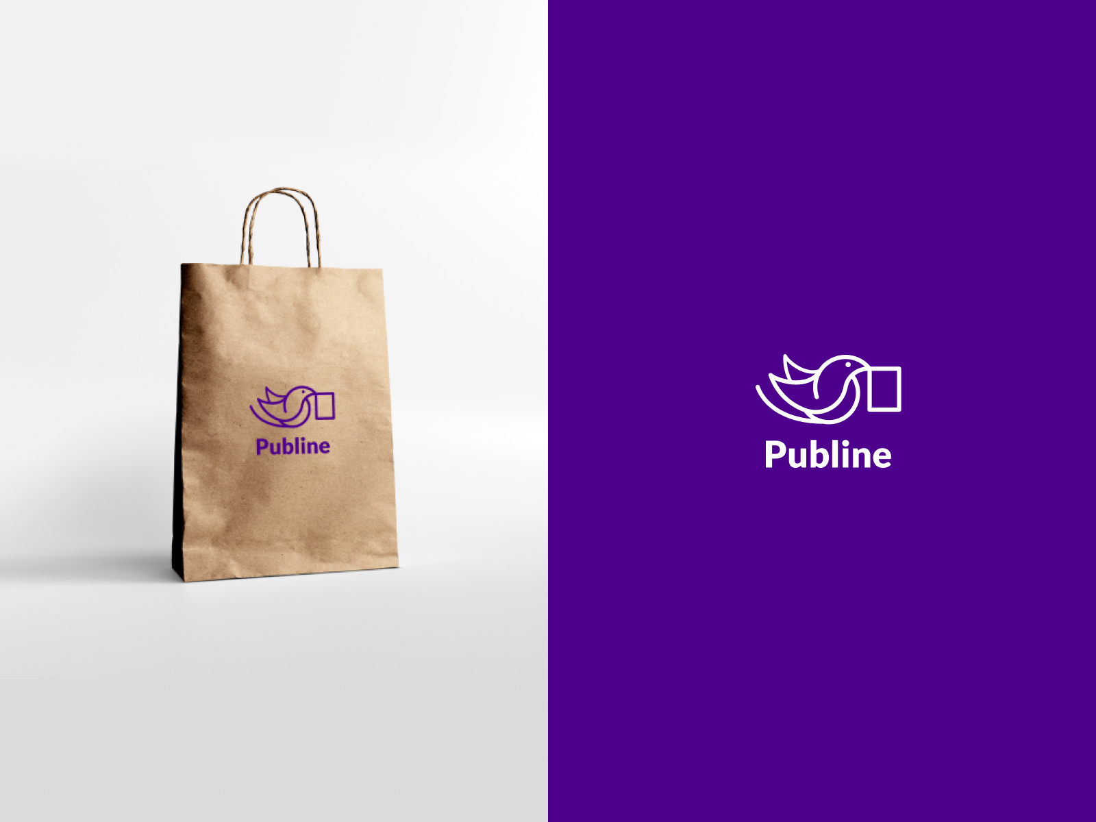 Logo for Publine company by scandiweb.creative on Dribbble