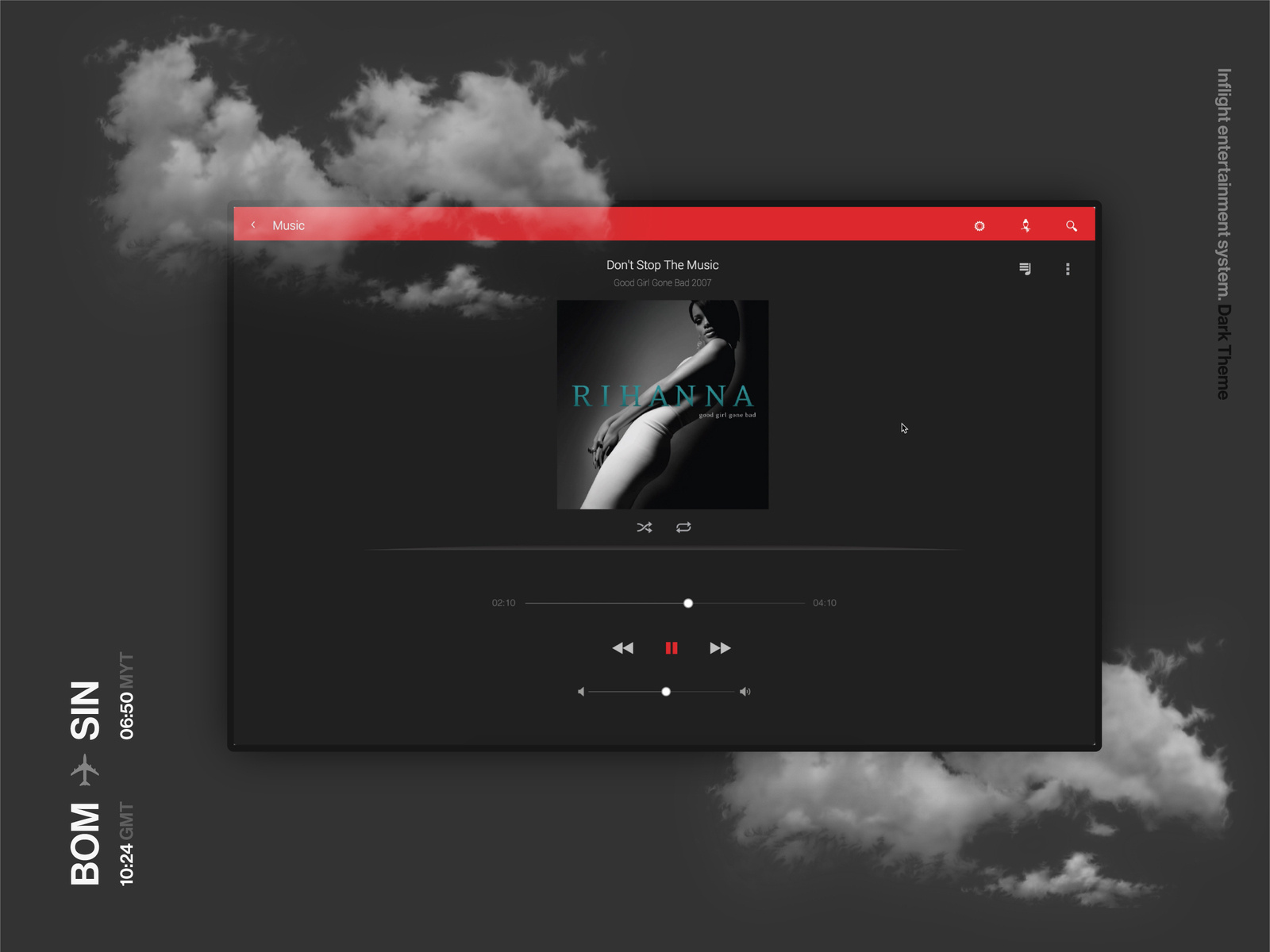 Inflight Entertainment System by Ankit on Dribbble