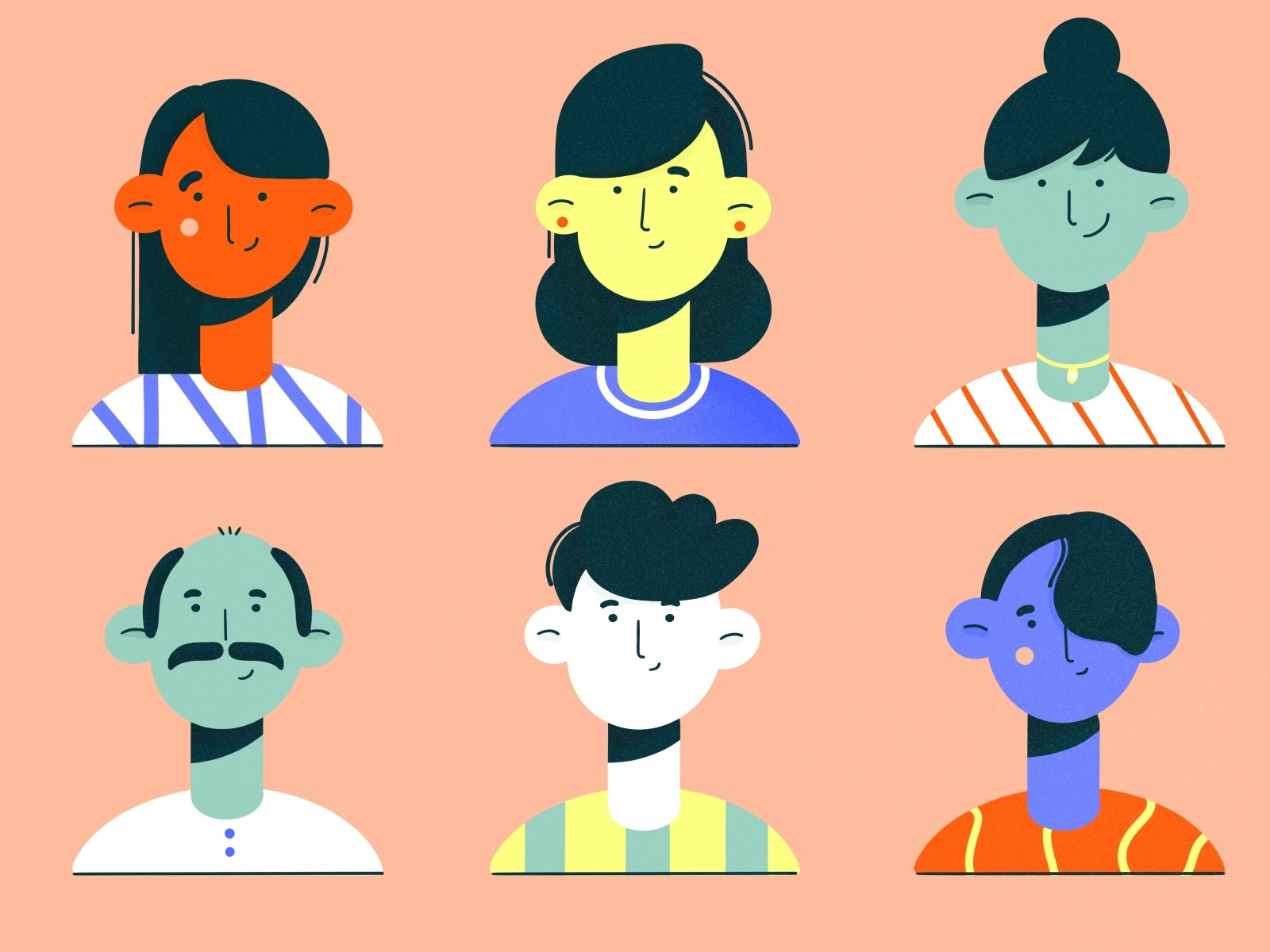 Generations by Olga Semklo on Dribbble