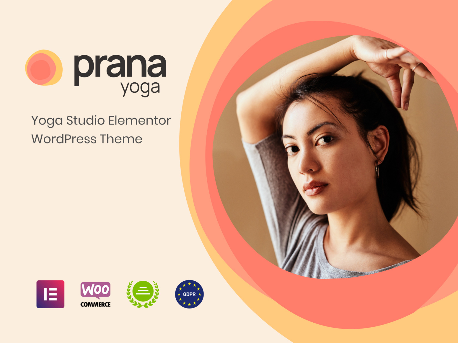 Prana Yoga - Fitness Theme for Elementor by cmsmasters studio on Dribbble