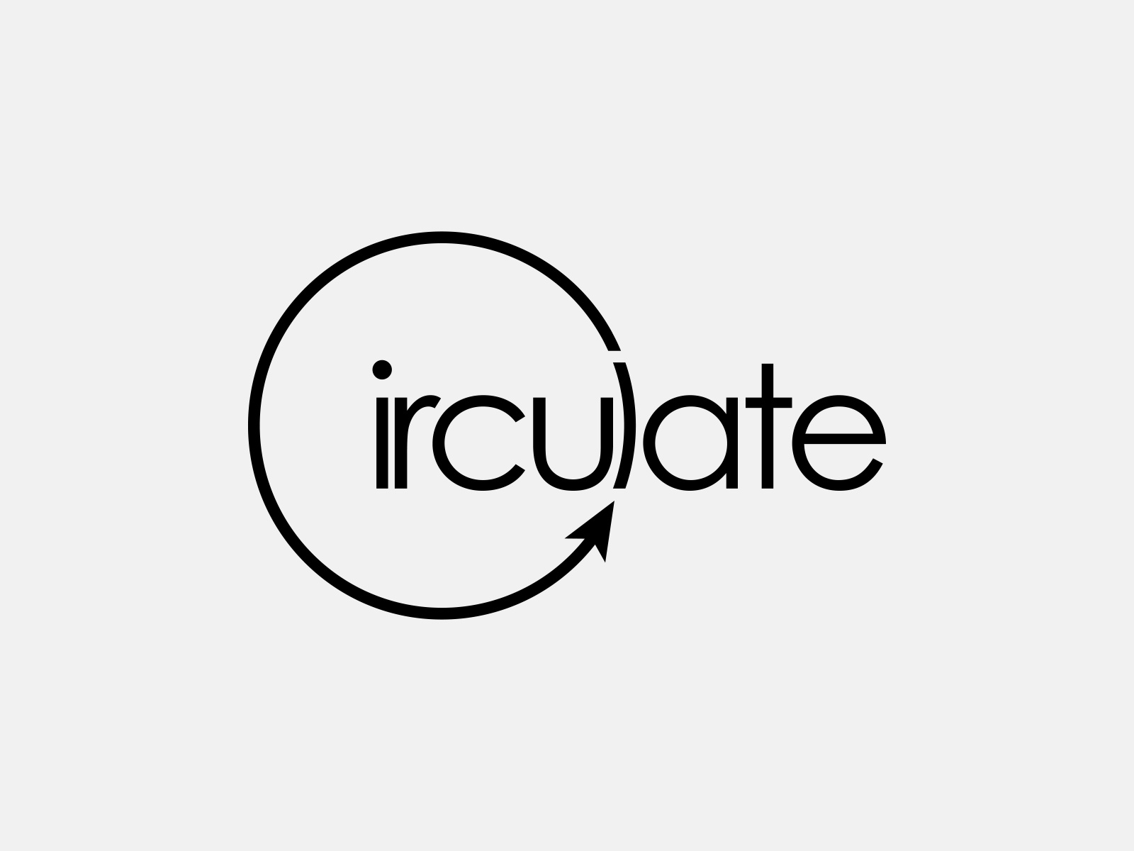 Circulate Wordmark Letter Mark Logo Design by Murat Bo on Dribbble