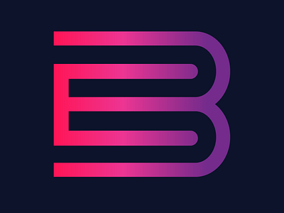 BE Logo by Kentucky Blue on Dribbble