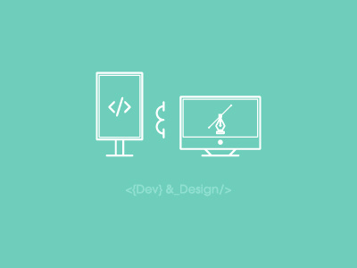 Dev And Design Icon by Vusi Khosa on Dribbble