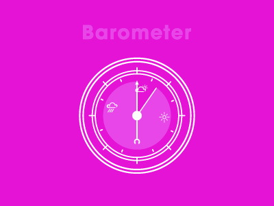 Barometer Icon by Vusi Khosa on Dribbble