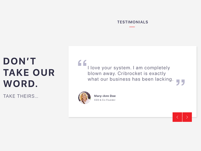 Testimonial Card designs, themes, templates and downloadable graphic ...