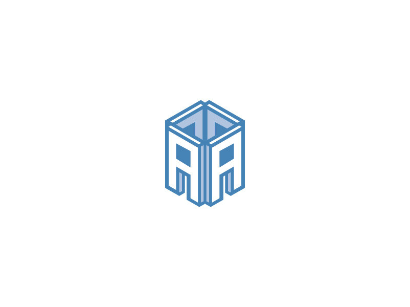 AA Architecture Monogram Logo by Adam Islami on Dribbble