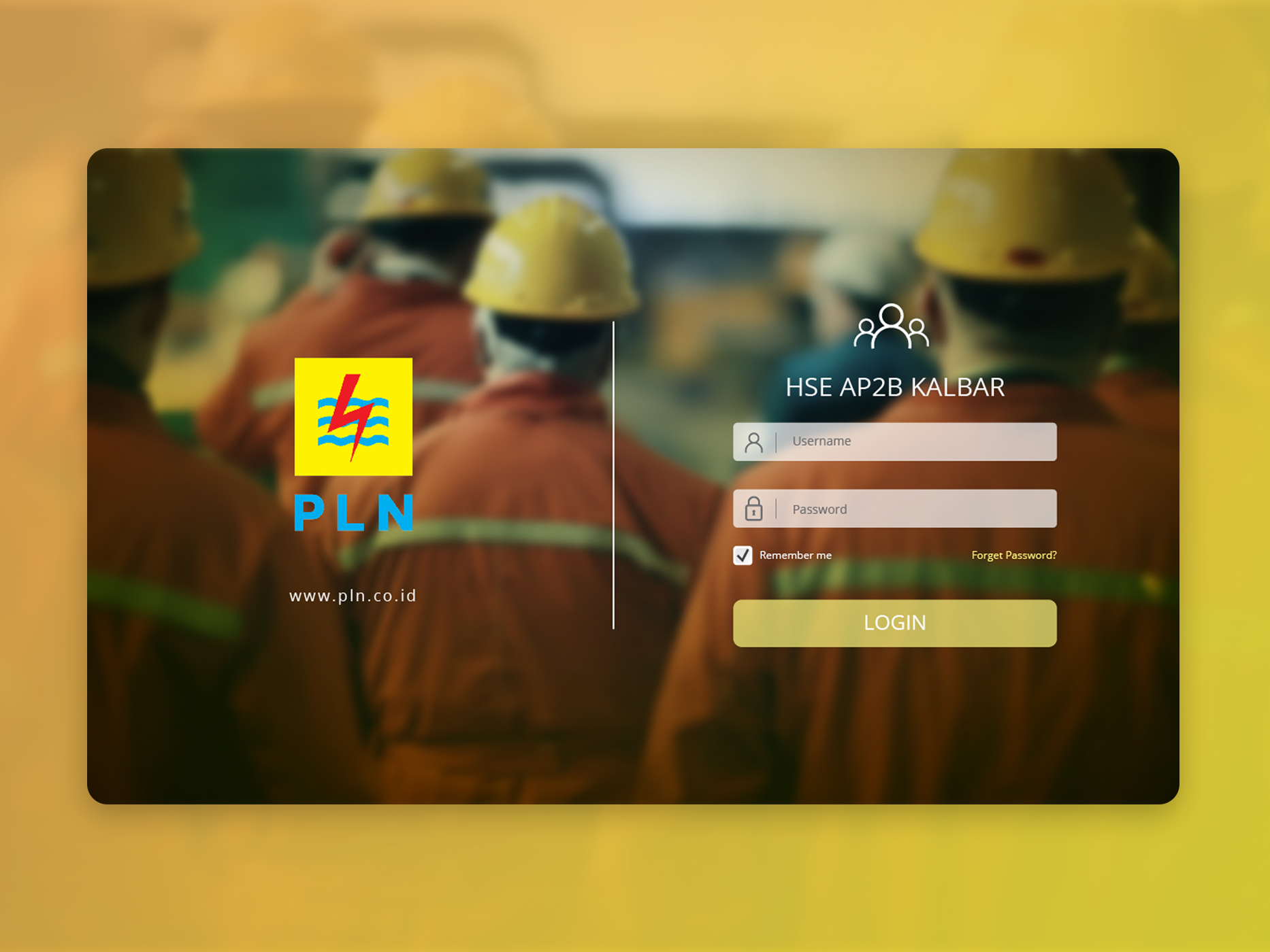 Web UI - HSE Kalbar by Rafid Rabbani on Dribbble